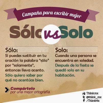 ¿Sólo o solo?